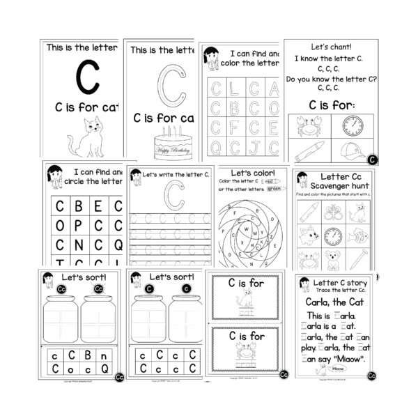 All About the Letter Cc | Alphabet Practice | Made By Teachers