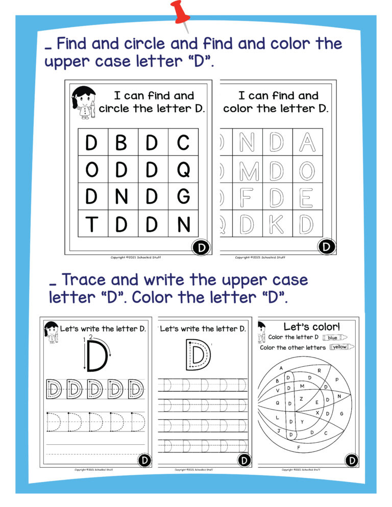 All About the Letter Dd | Alphabet Practice | Made By Teachers