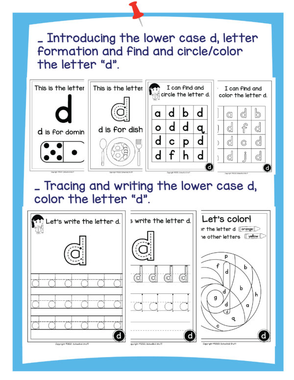 All About the Letter Dd | Alphabet Practice | Made By Teachers