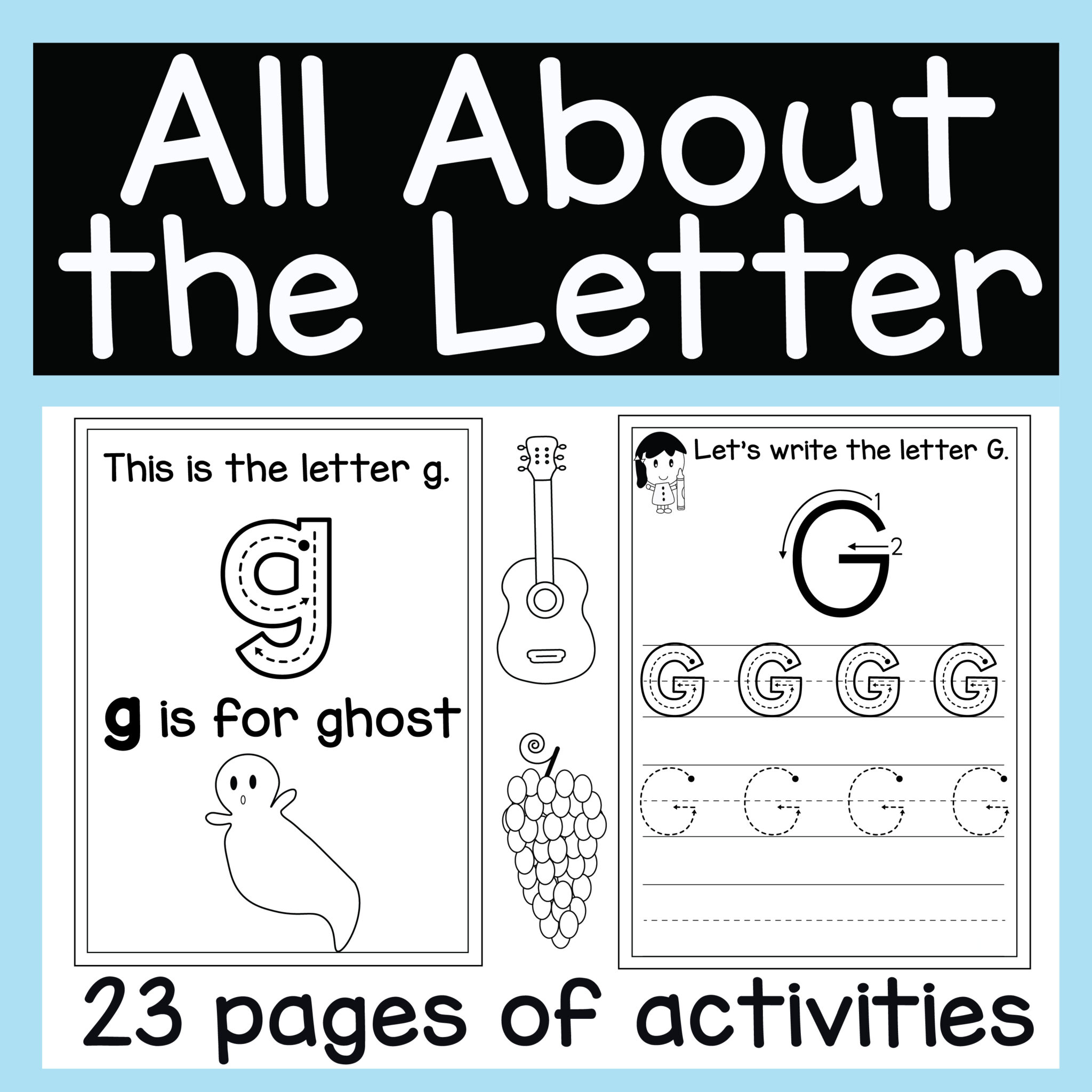 All About the Letter Gg | Alphabet Practice | Made By Teachers