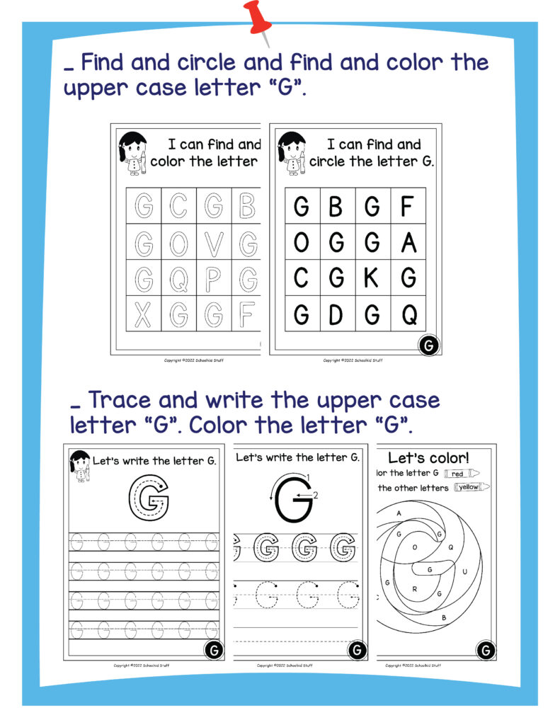 All About the Letter Gg | Alphabet Practice | Made By Teachers