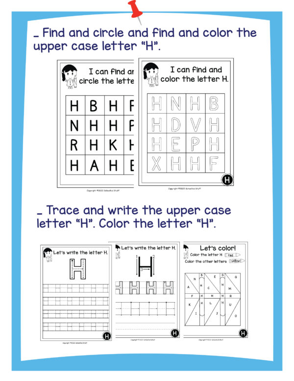 All About the Letter Hh | Alphabet Practice - Made By Teachers