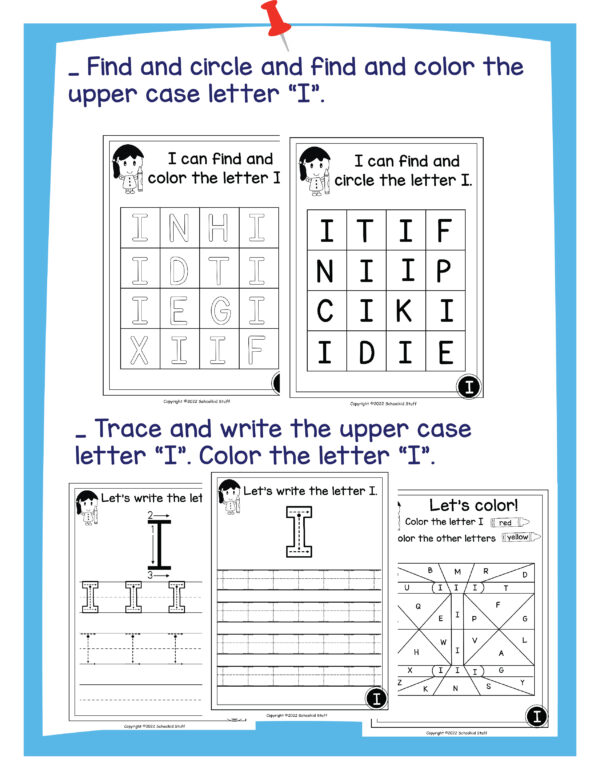 All About the Letter Ii | Alphabet Practice | Made By Teachers