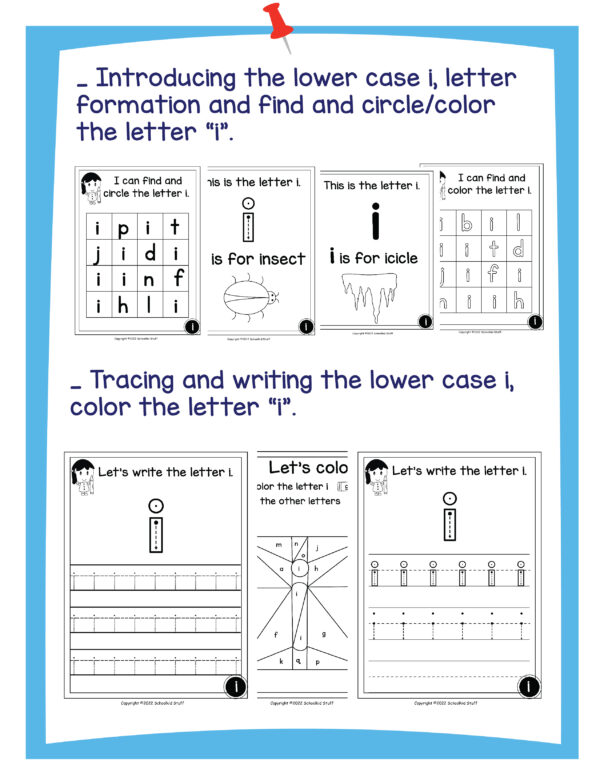 All About the Letter Ii | Alphabet Practice | Made By Teachers