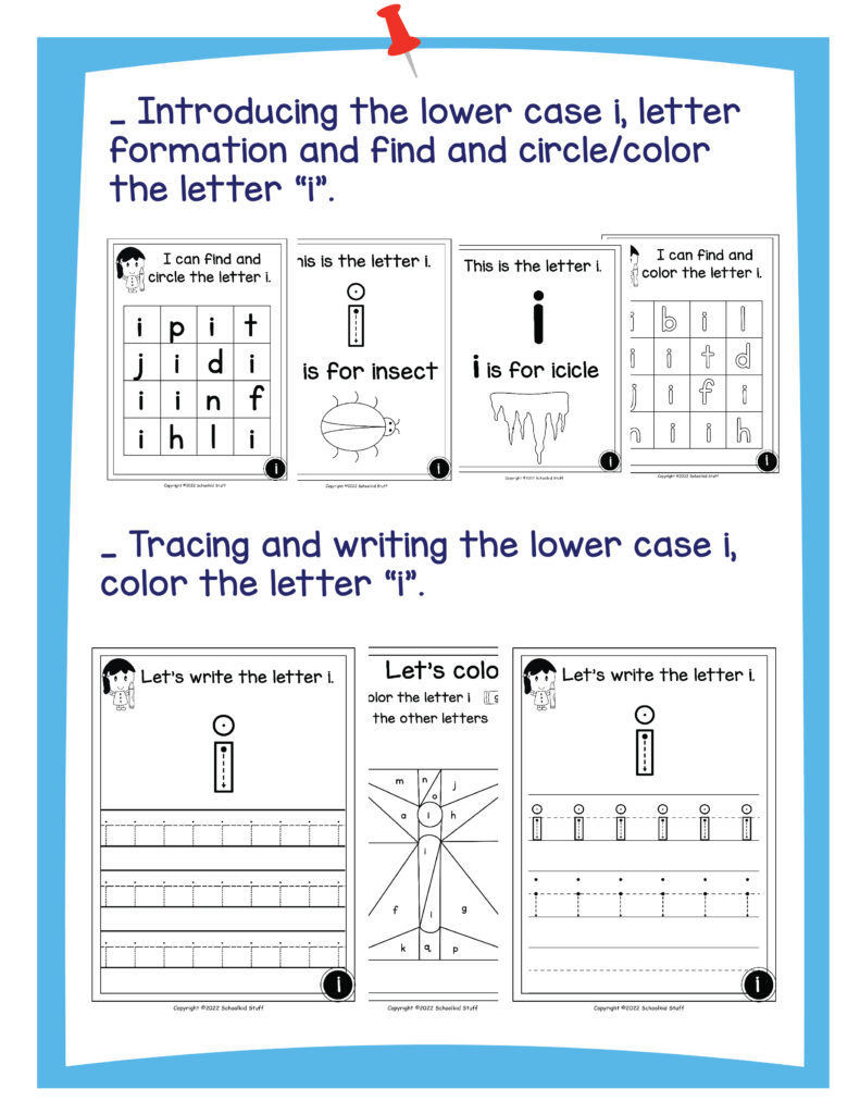 All About the Letter Ii | Alphabet Practice | Made By Teachers