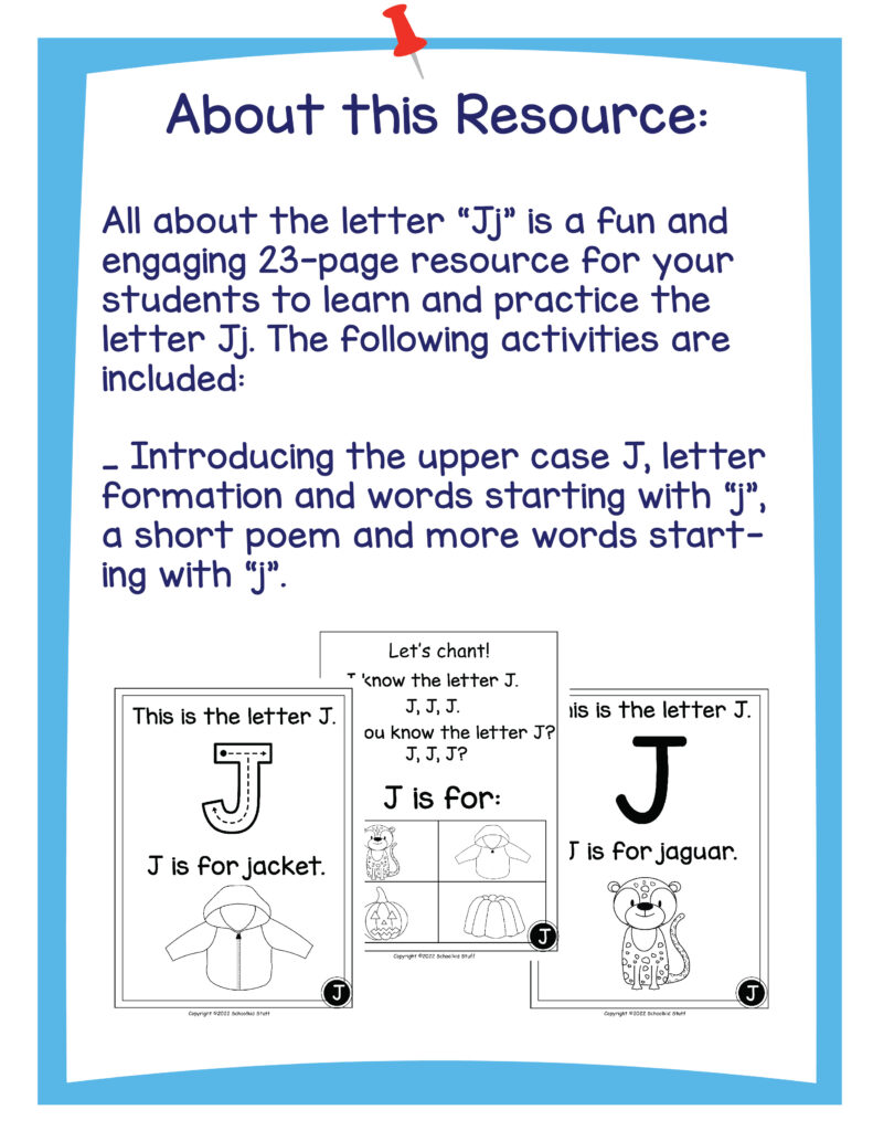 All About the Letter Jj | Alphabet Practice | Made By Teachers
