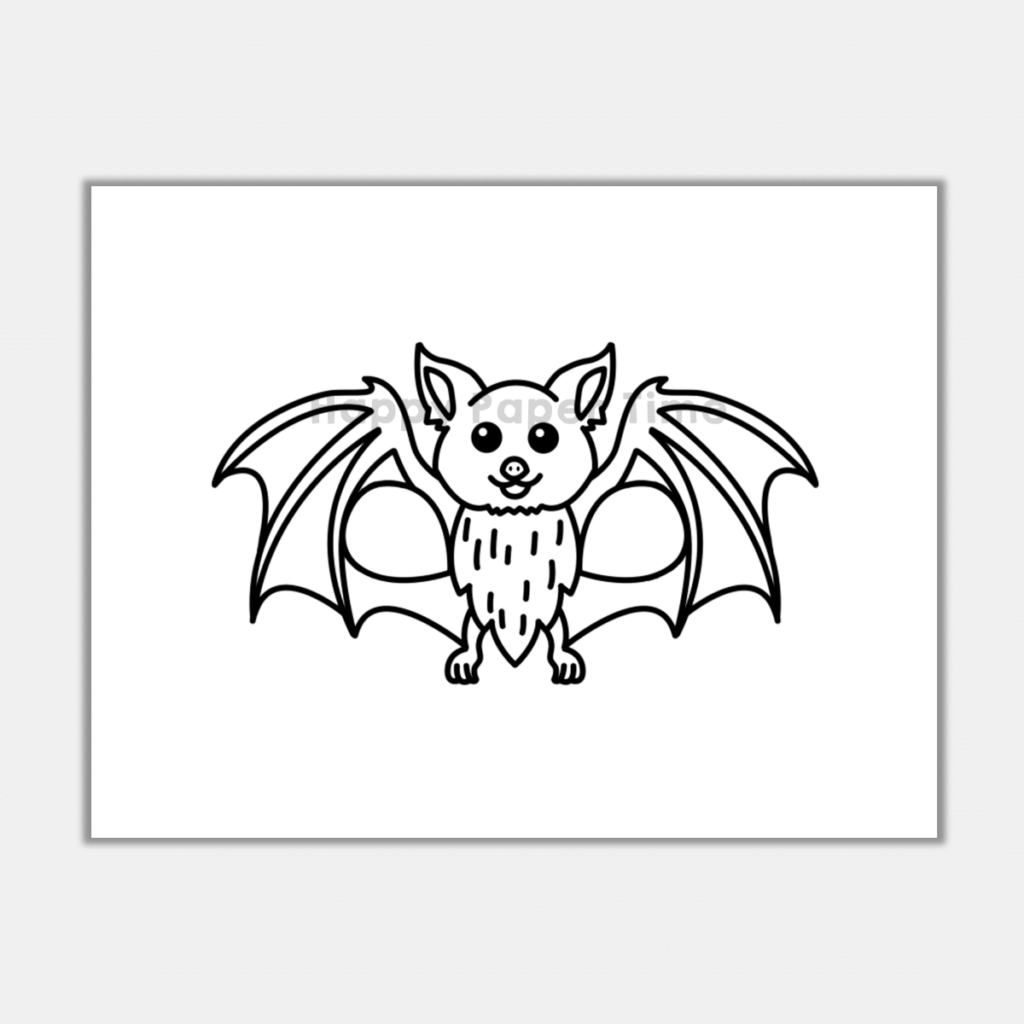Bat Paper Mask Printable Halloween Coloring Costume Craft Activity ...