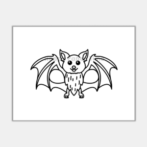 Bat Paper Mask Printable Halloween Coloring Costume Craft Activity ...