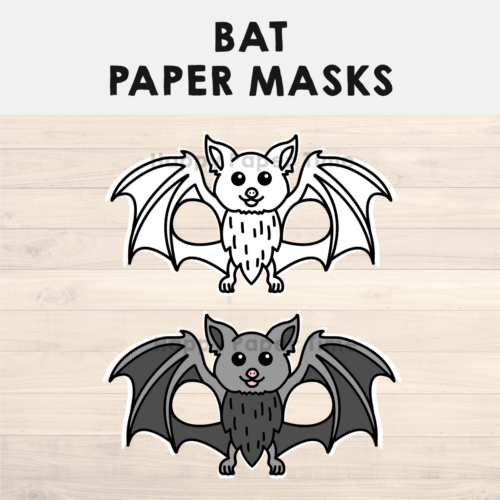 Shark Paper Mask Printable Ocean Sea Animal Coloring Craft Activity ...