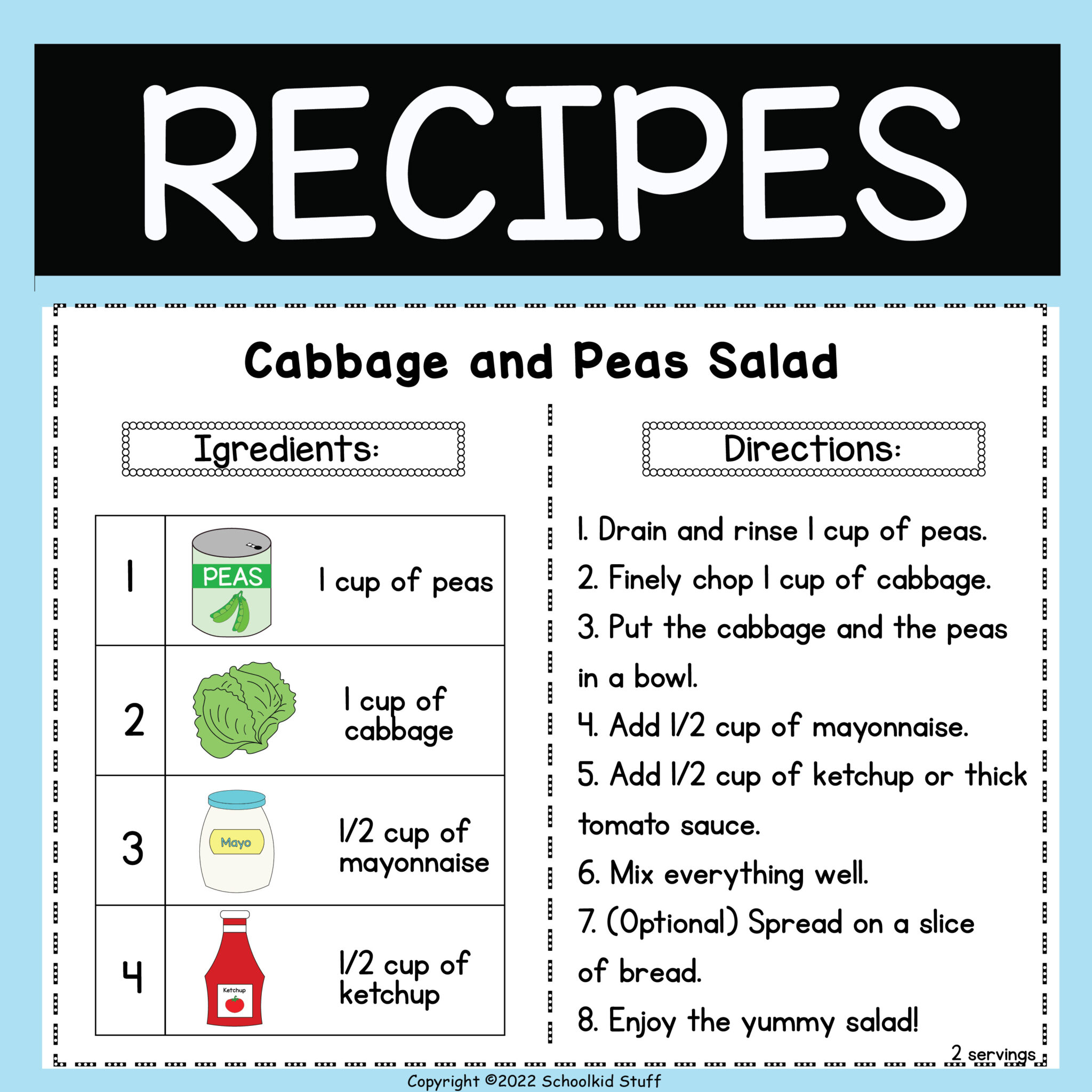 No-Bake Healthy Easy Visual Recipes | Made By Teachers