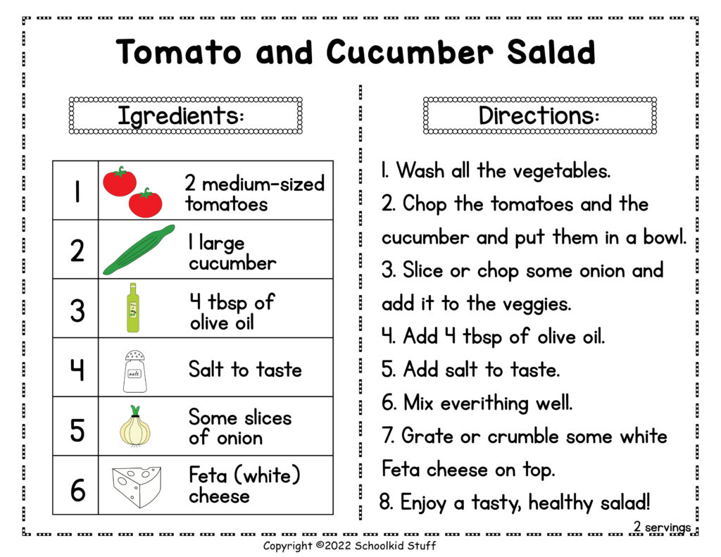 No-Bake Healthy Easy Visual Recipes | Made By Teachers