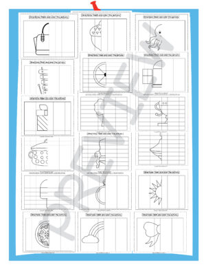 Symmetry Line Art | Made By Teachers