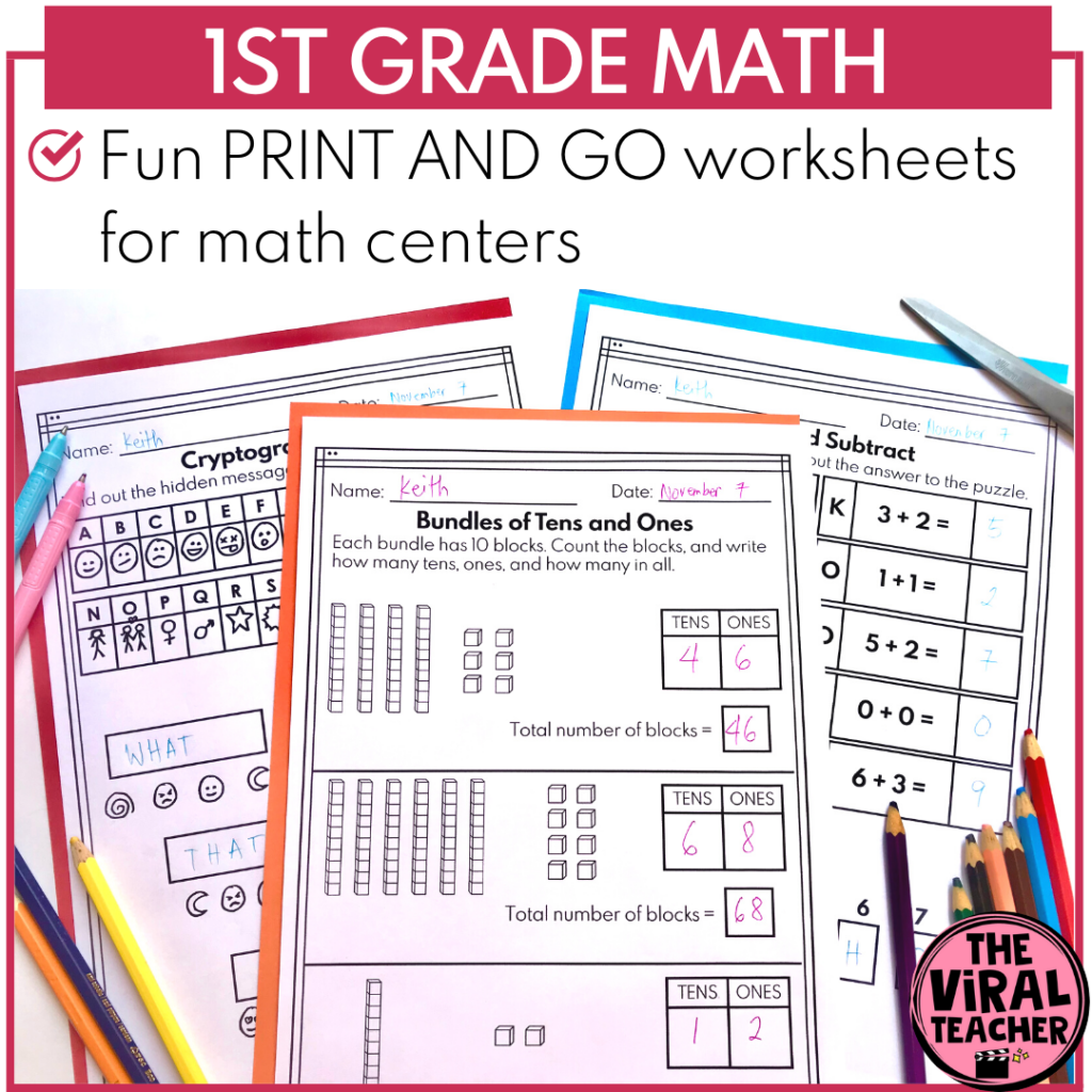 Place Value Addition and Subtraction Word Problems Worksheets Math ...