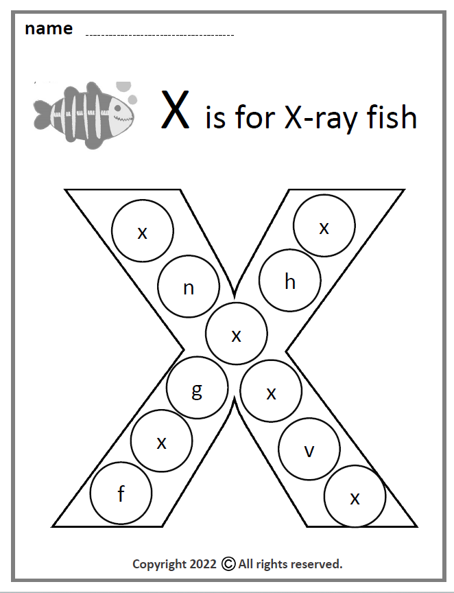 Dot Markers and color by letter worksheets 26 pages | Made By Teachers