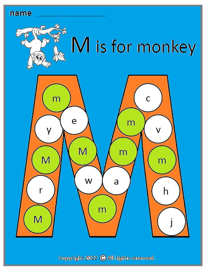 Dot Markers and color by letter worksheets 26 pages | Made By Teachers