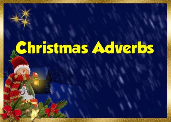 Christmas Fun Adverbs Boom Cards | Made By Teachers