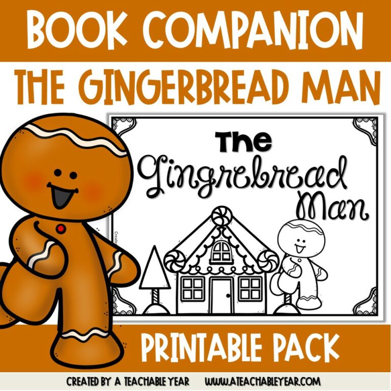 The Gingerbread Man Book Companion | Made By Teachers