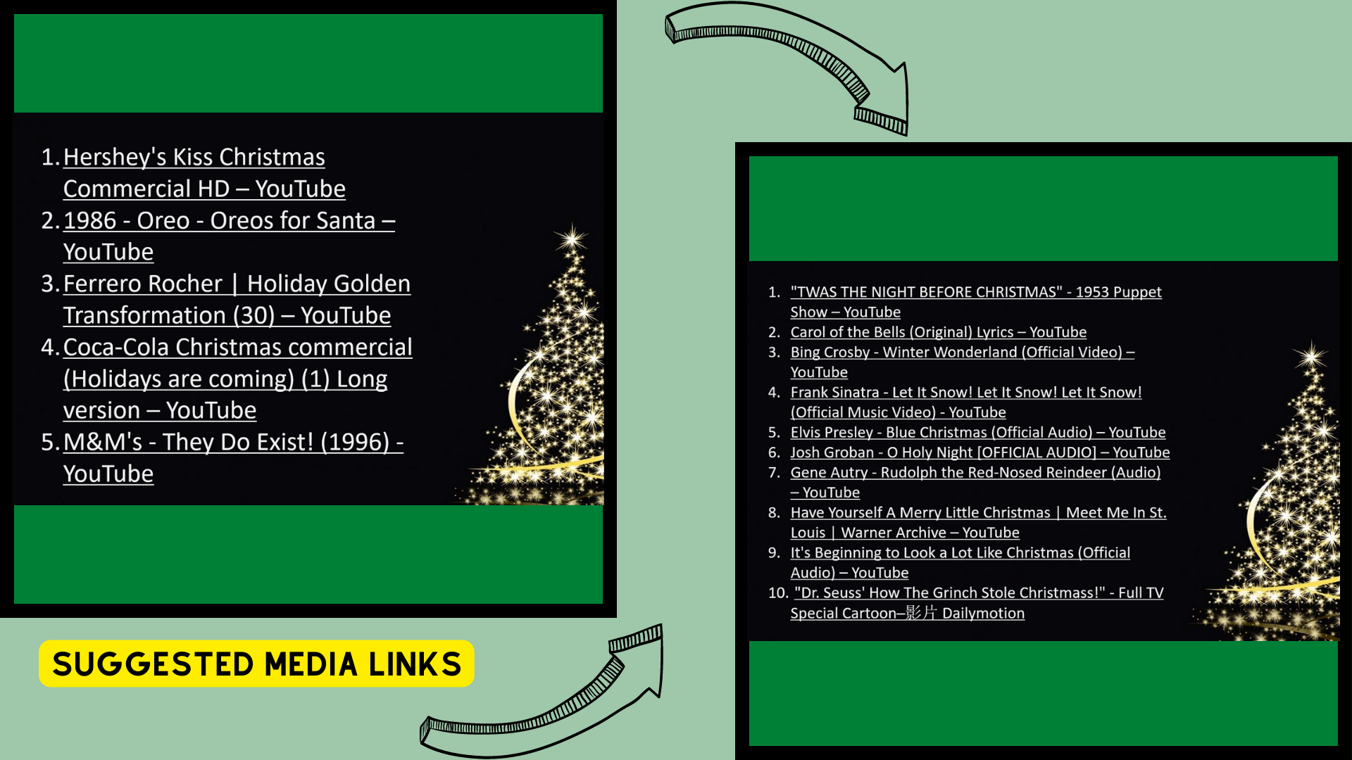 Listen Watch and Write | Christmas Writing Practice | High School ...