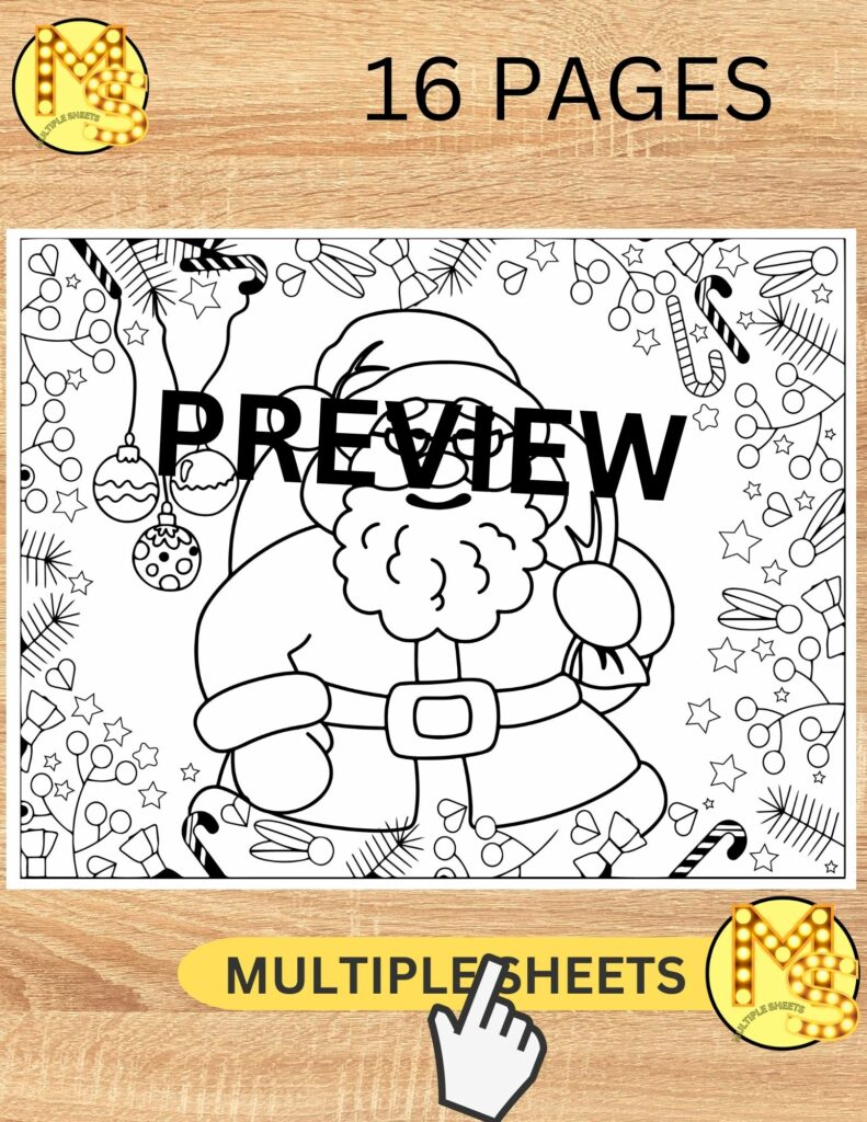 Christmas and Winter Coloring Pages | Made By Teachers