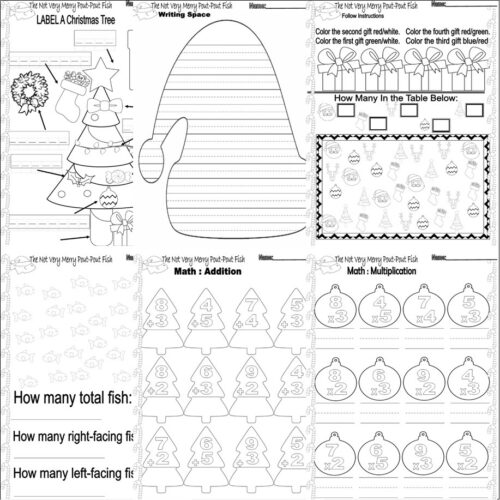 The Not Very Merry Pout-Pout Fish Christmas Comprehension Book ...