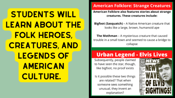 American Legends and Folklore | American Culture & Folklore Lesson ...