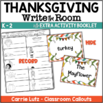 Thanksgiving Write the Room | 1st Grade Social Studies | Made By Teachers