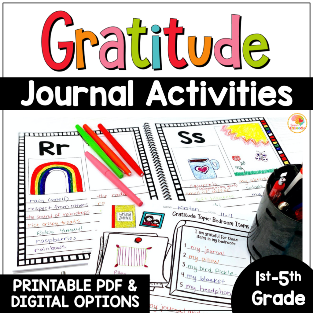 Gratitude Journal Activities and Writing Prompts | Made By Teachers