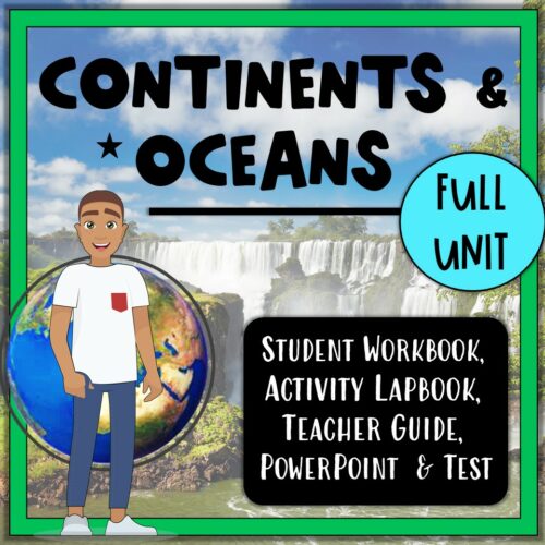 Continents, Oceans, & Map Skills UNIT- Reading Passages, Activities ...