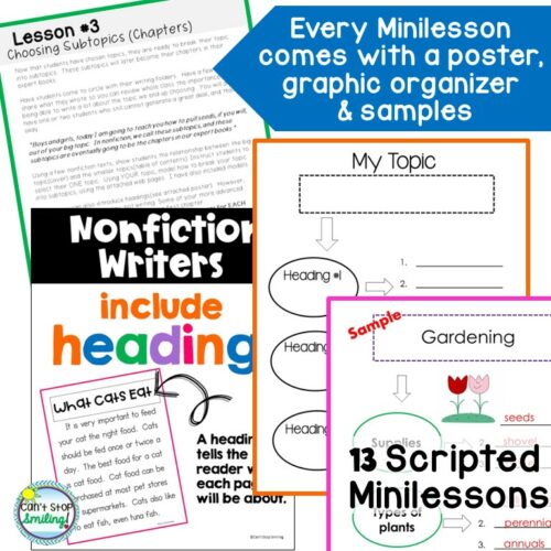 Nonfiction Writing Unit Expert Books for Grades 2-3 | Made By Teachers