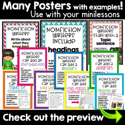 Nonfiction Writing Unit Expert Books for Grades 2-3 | Made By Teachers