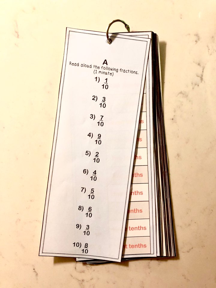 Convert Fraction to Decimal MENTAL MATH | Made By Teachers