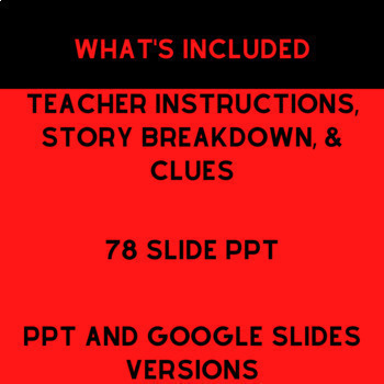 Halloween Murder Mystery Game | Grades 9-12 | The Bride of BloodWorth ...