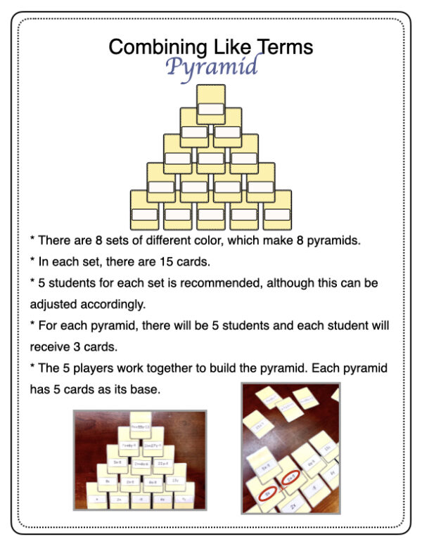 Combining Like Terms and Simplifying Expressions | Made By Teachers