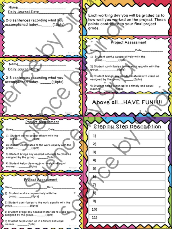 Rube Goldberg Structured STEM Project with Rubrics | Made By Teachers