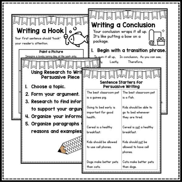 Persuasive Writing Unit with Persuasive Letter Writing SECOND GRADE ...