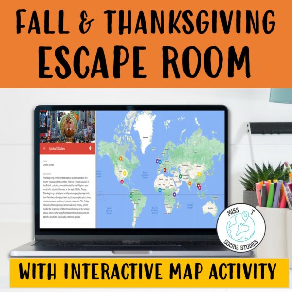 Thanksgiving and Fall Traditions Around the World Escape Room | Made By ...