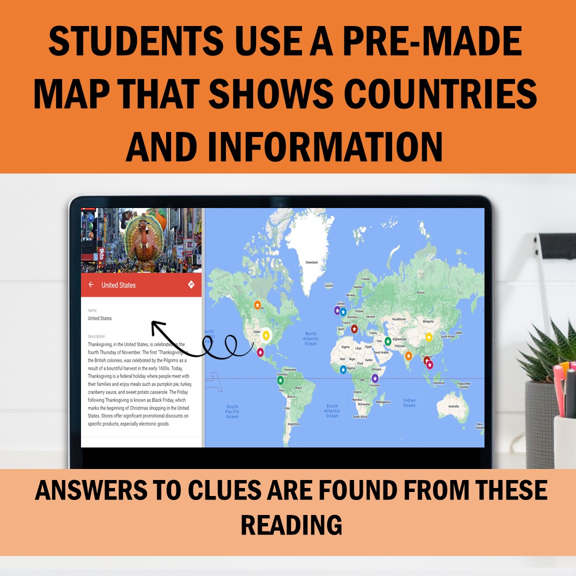 Thanksgiving and Fall Traditions Around the World Escape Room | Made By ...