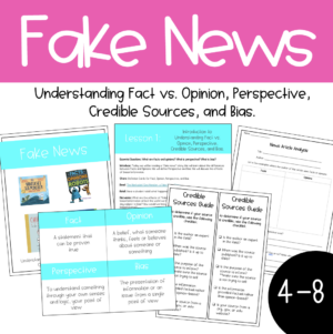 Fake News: Understanding Fact vs. Opinion, Perspective, Credible ...