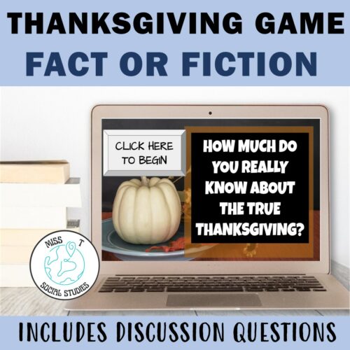 First Thanksgiving Myth and Fact | Made By Teachers
