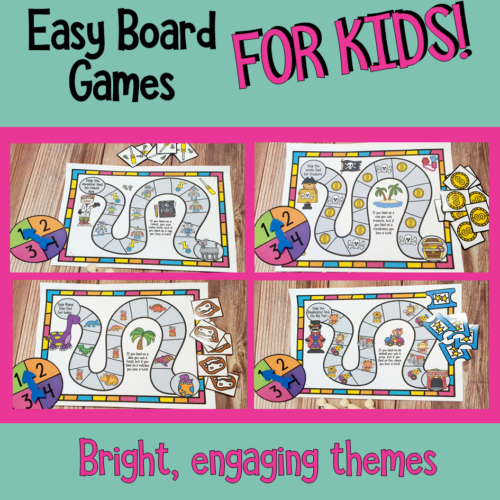 Easy Board Games for Kids in Pre-K and Kindergarten | Made By Teachers
