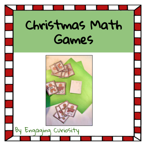 Christmas K-4 Addition and Subtraction, Differentiated Games and ...