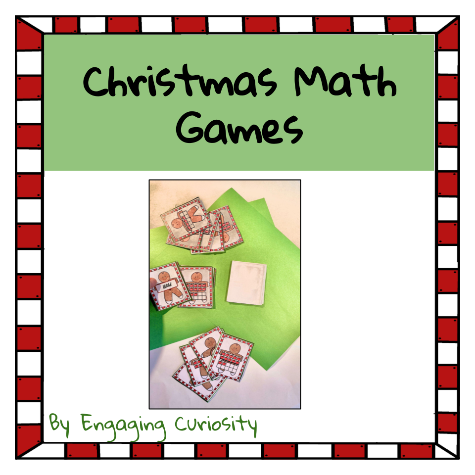 Christmas K-4 Addition and Subtraction, Differentiated Games and ...
