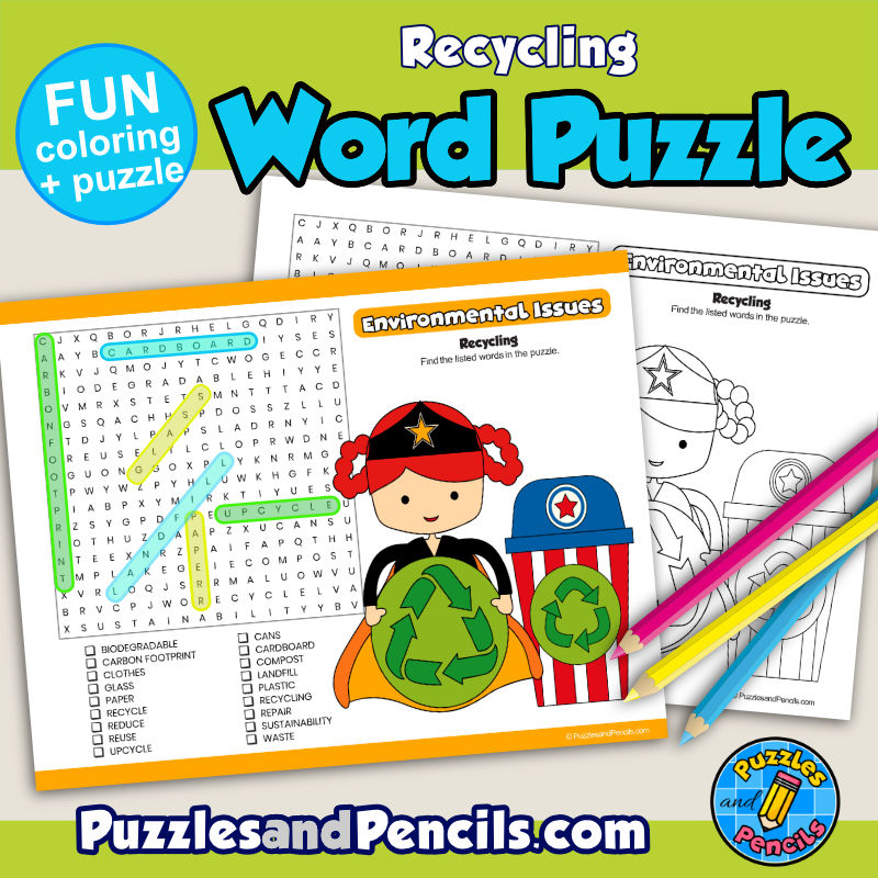 Gingerbread Word Search Puzzle Activity Page with Coloring | Christmas ...