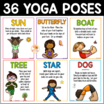 Yoga Poses Poses and Cards for Kids Calm Corner: Yoga Journal | Made By ...
