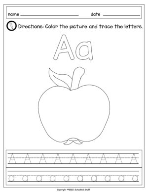 My Alphabet Coloring and Writing Book 1 $ Deal | Made By Teachers