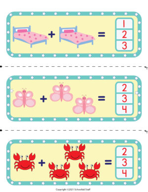 Addition 1 to 10 Fun Task Cards | Made By Teachers