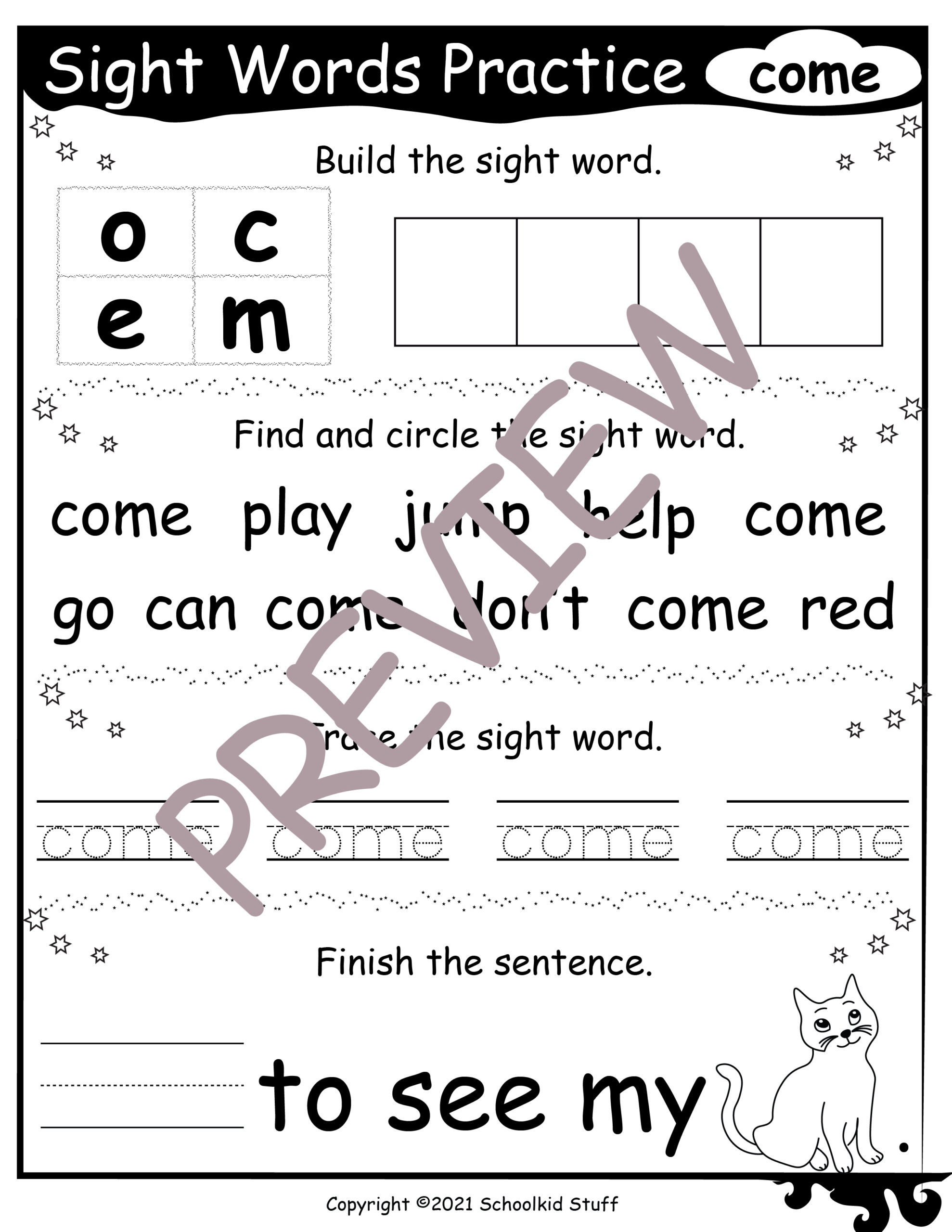All About Numbers 1-20 | No Prep Packet is an engaging activity for ...