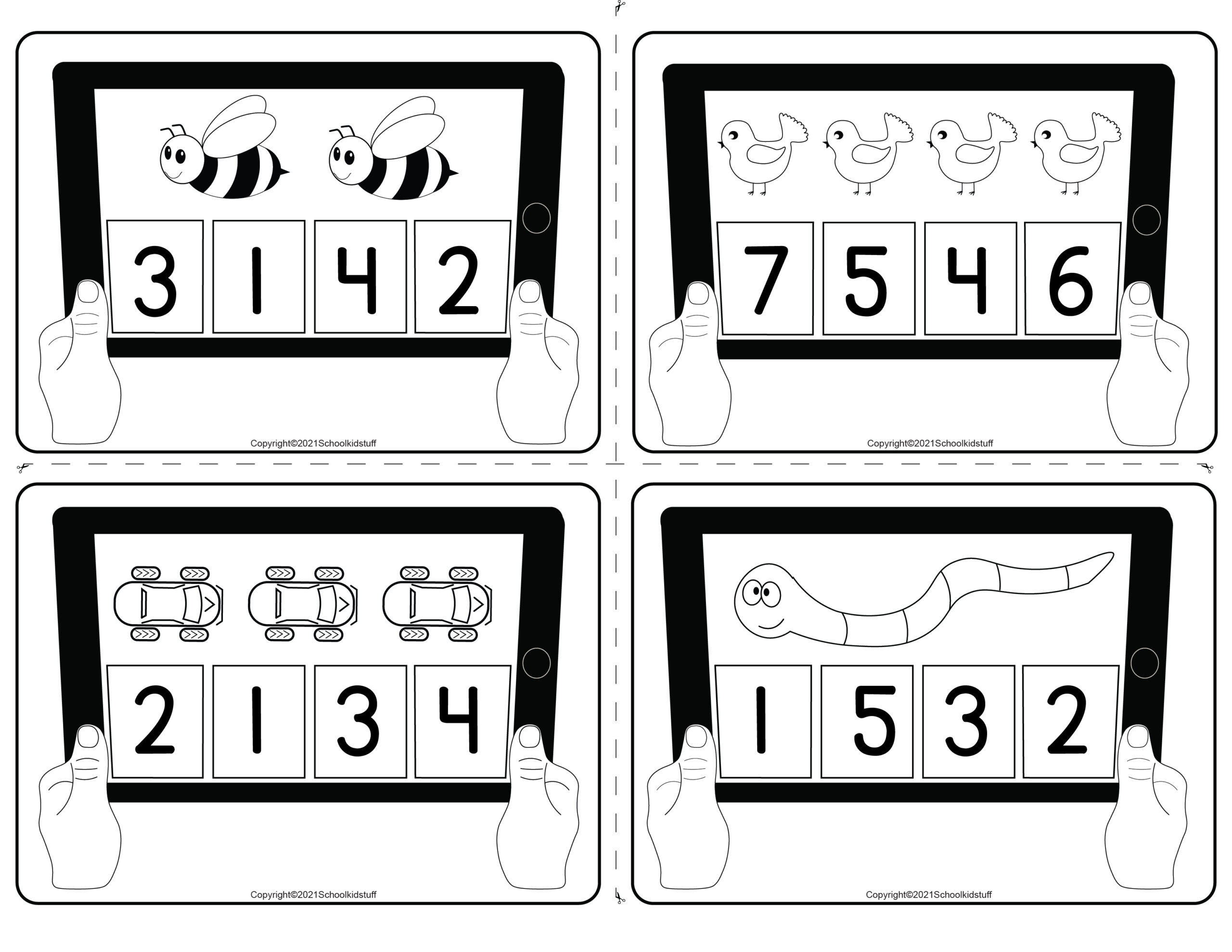 Number Sense Task Cards | Made By Teachers