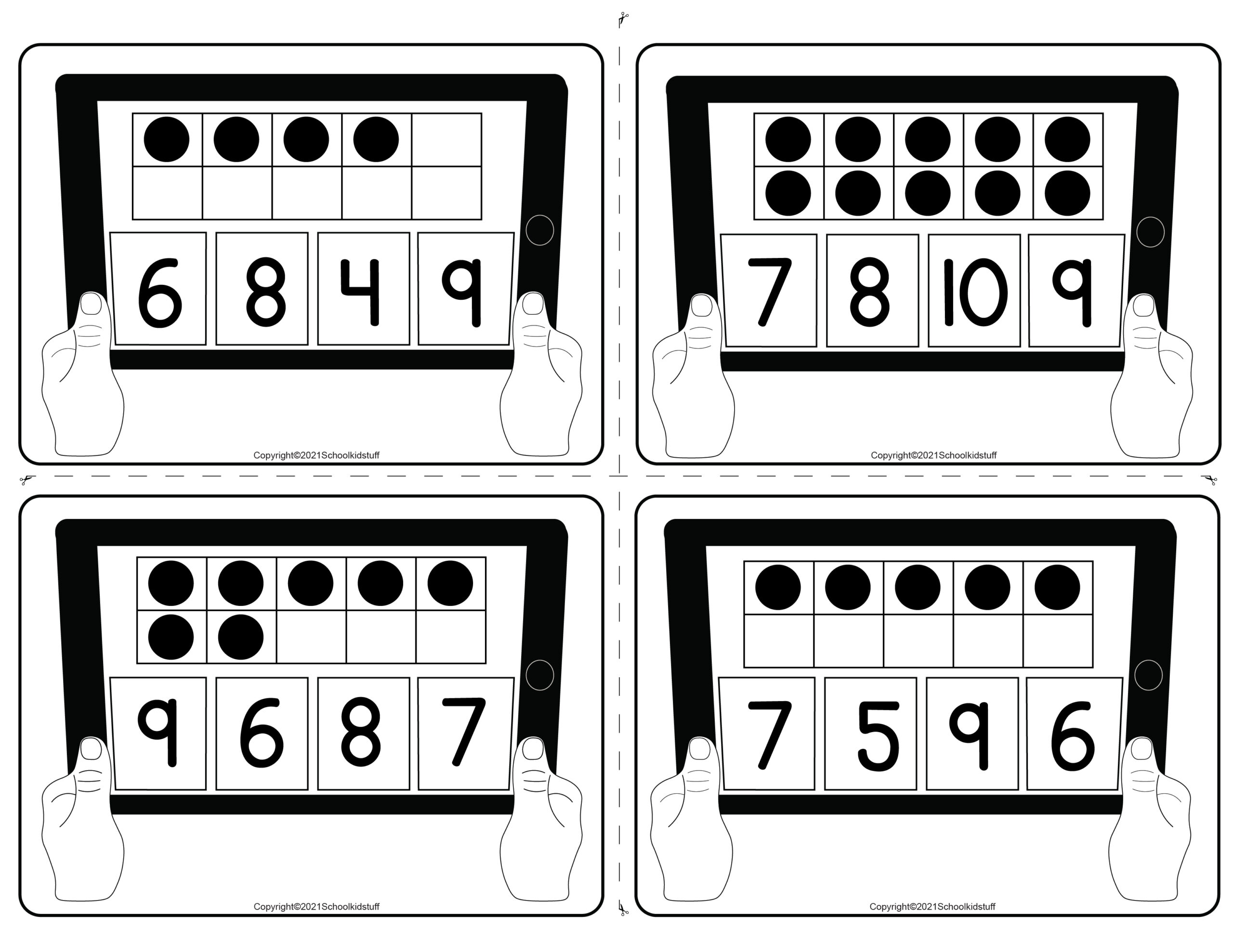 Number Sense Task Cards | Made By Teachers