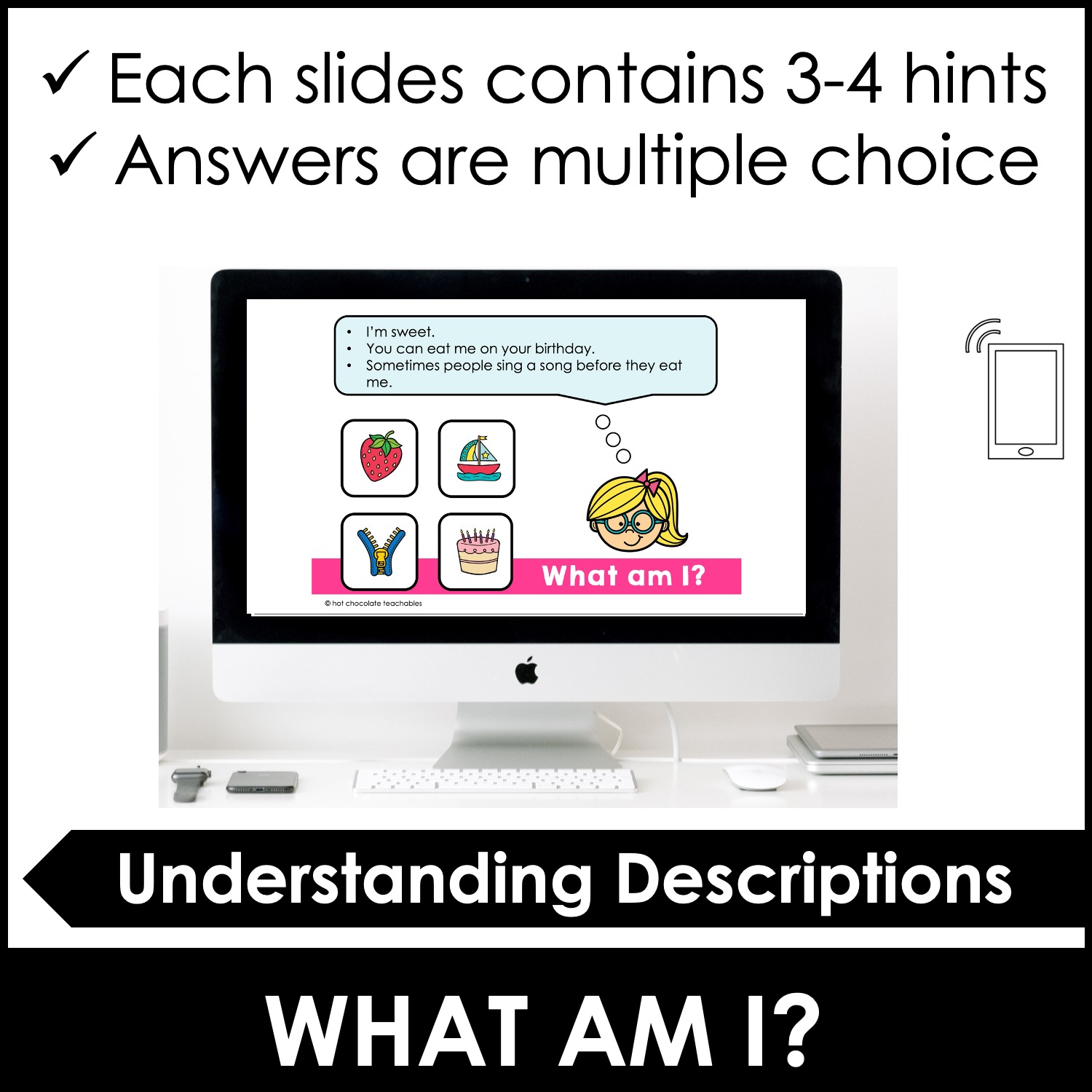 What am I? Vocabulary Guessing Game | Google Slides™ ready | Made By ...